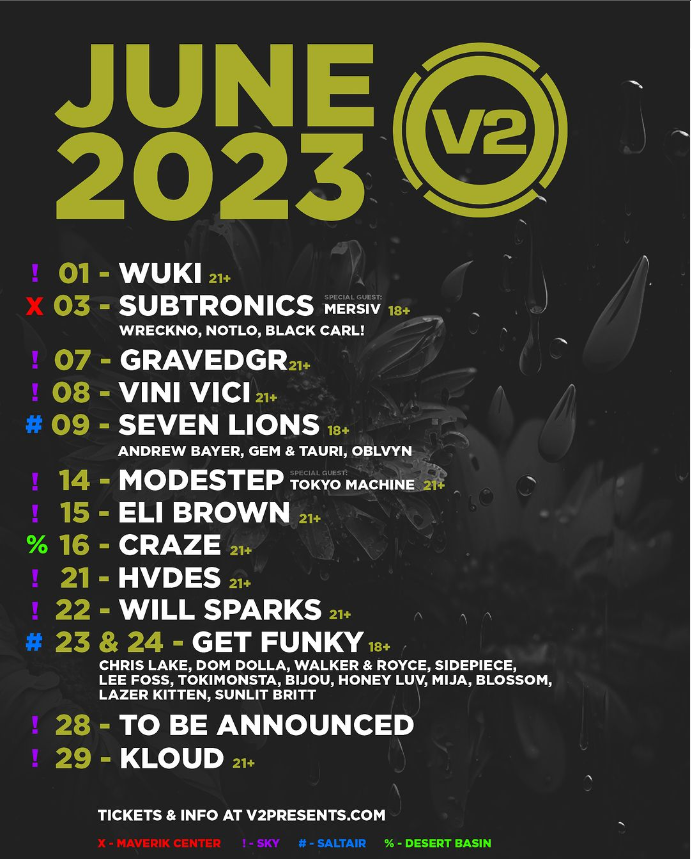 V2 | Unveiling the June Music Schedule: A Diverse Lineup of Rhythm and ...