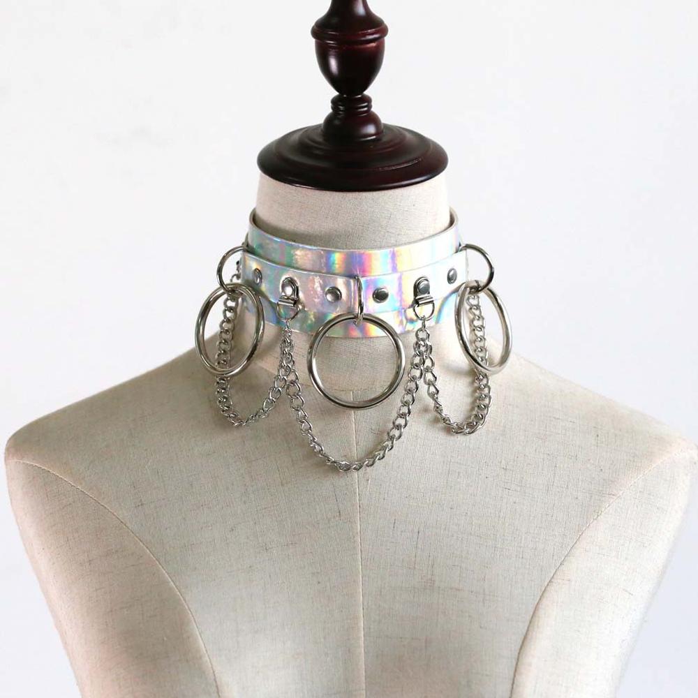 Holographic Choker – Rave Wearhouse™