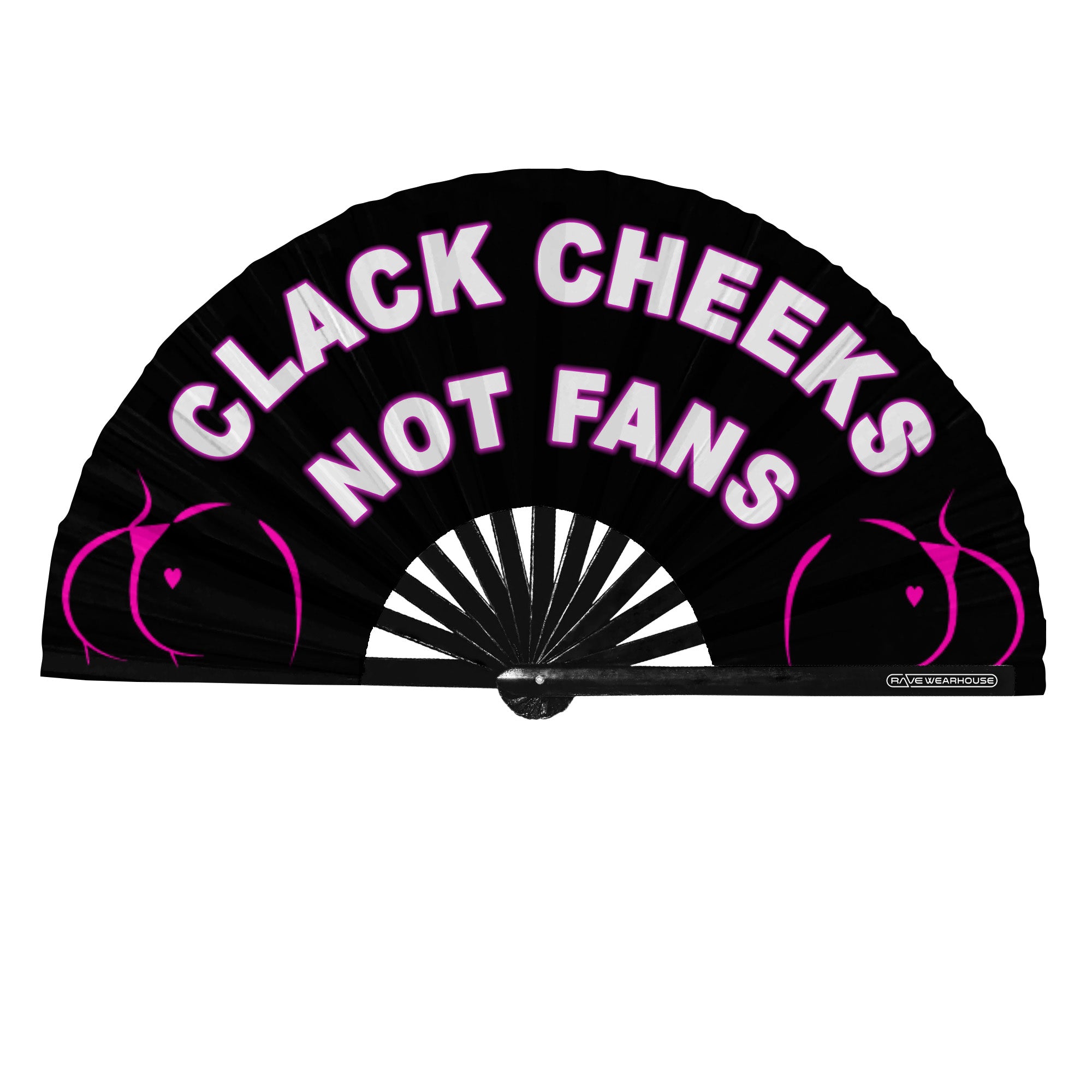 Customized UV Reflective Rave Hand Fans | Rave Wearhouse – Rave Wearhouse™
