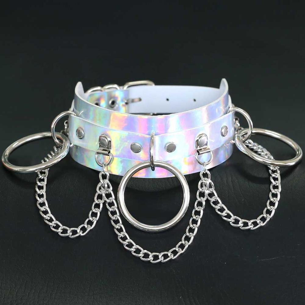 Holographic Choker – Rave Wearhouse™